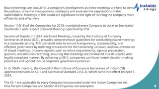 Understanding Board Meetings and Compliance Requirements | PPTX