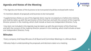 Understanding Board Meetings and Compliance Requirements | PPTX