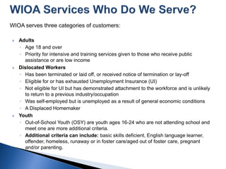 Three Rivers Workforce Development Board Orientation | PDF