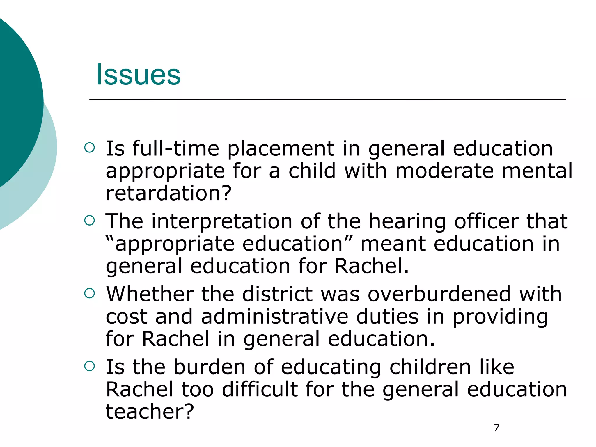 Board of education v. rachel holland 1992 | KEY