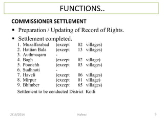 AJK Board of Revenue by Abdul Hafeez | PPTX