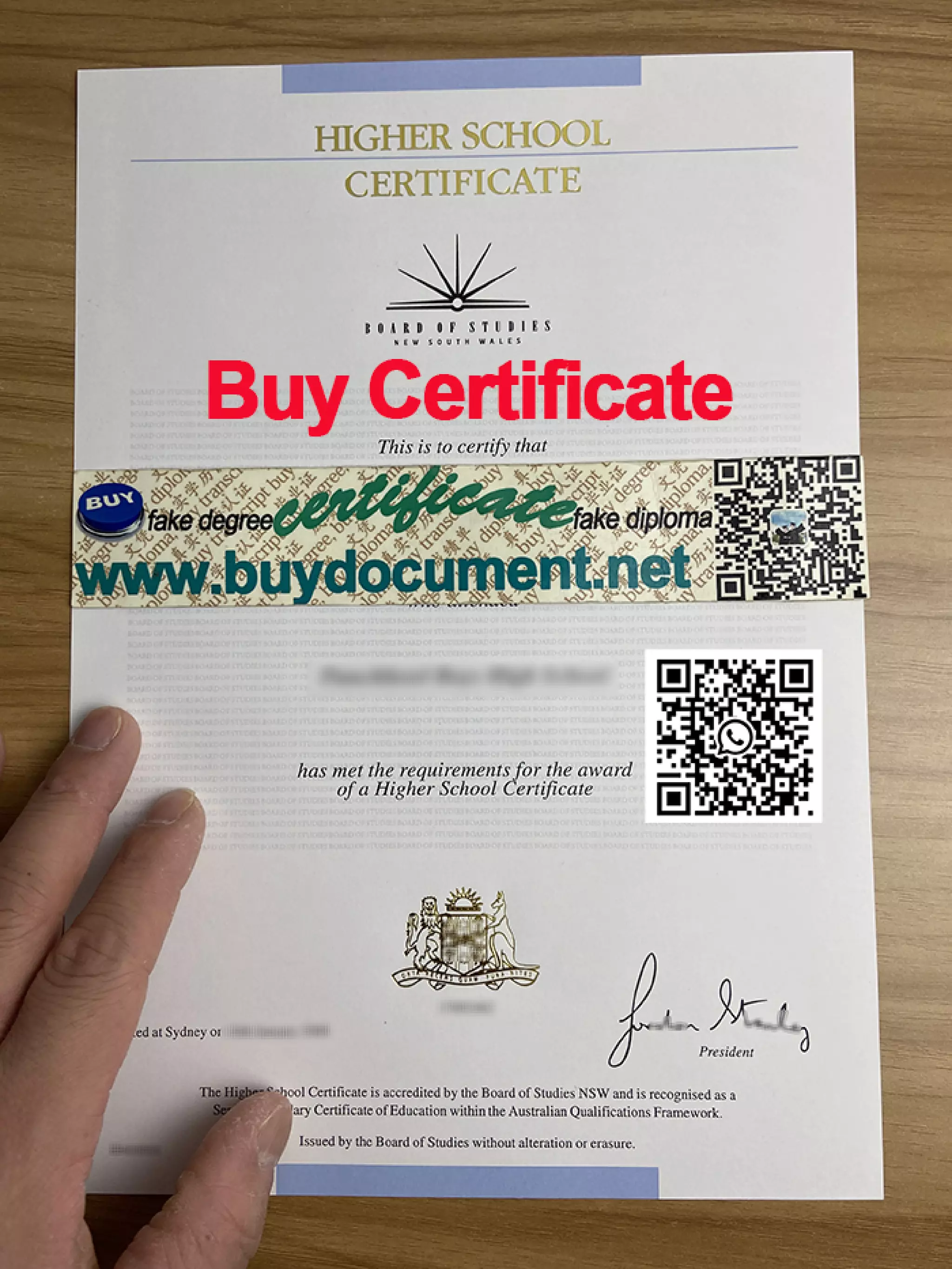 BOS NSW High School Certificate | PDF