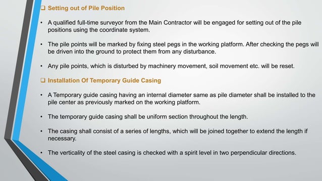 Board pile method | PPTX