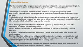 Board pile method | PPTX