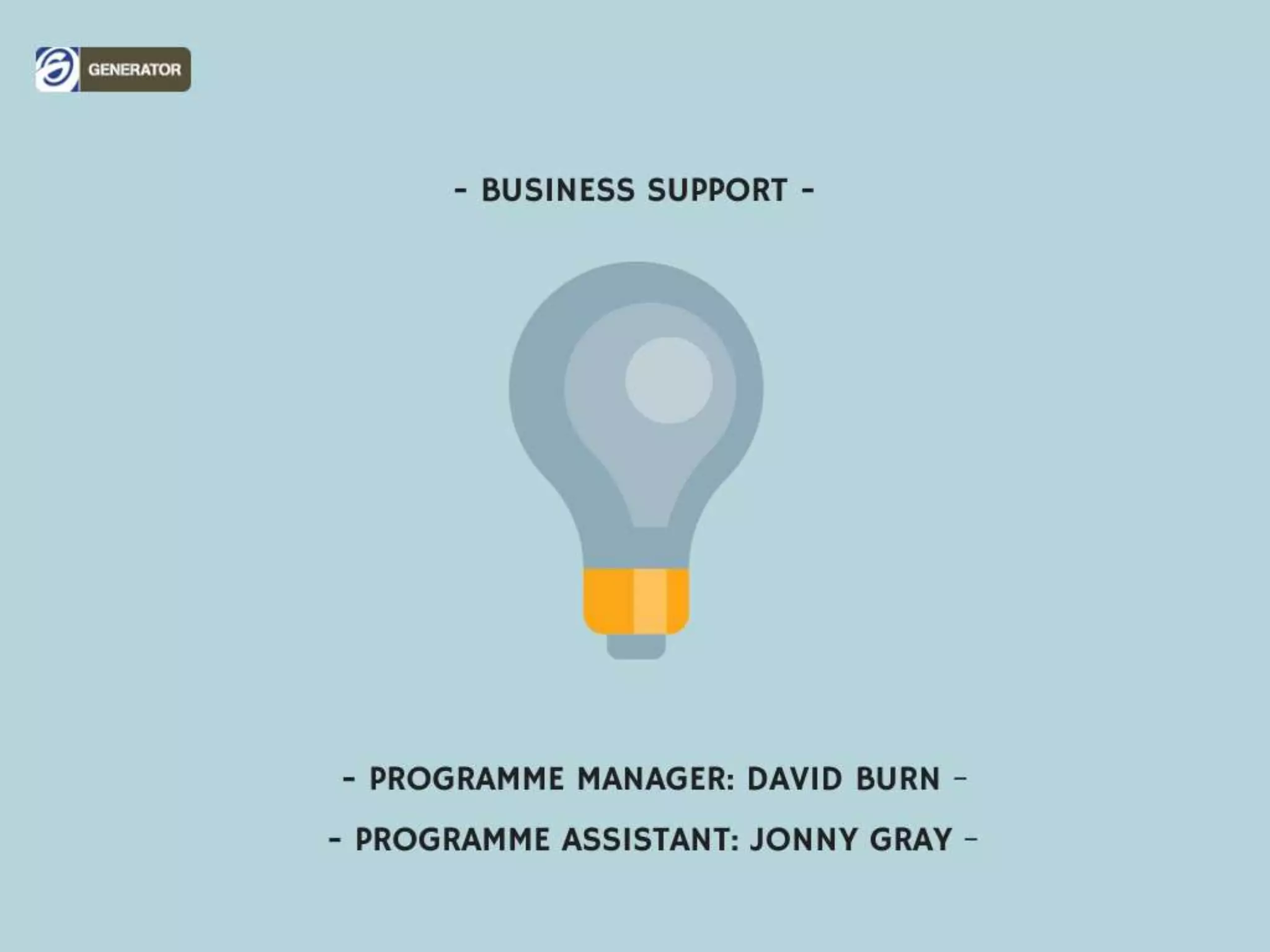 Business Support Presentation | PPTX