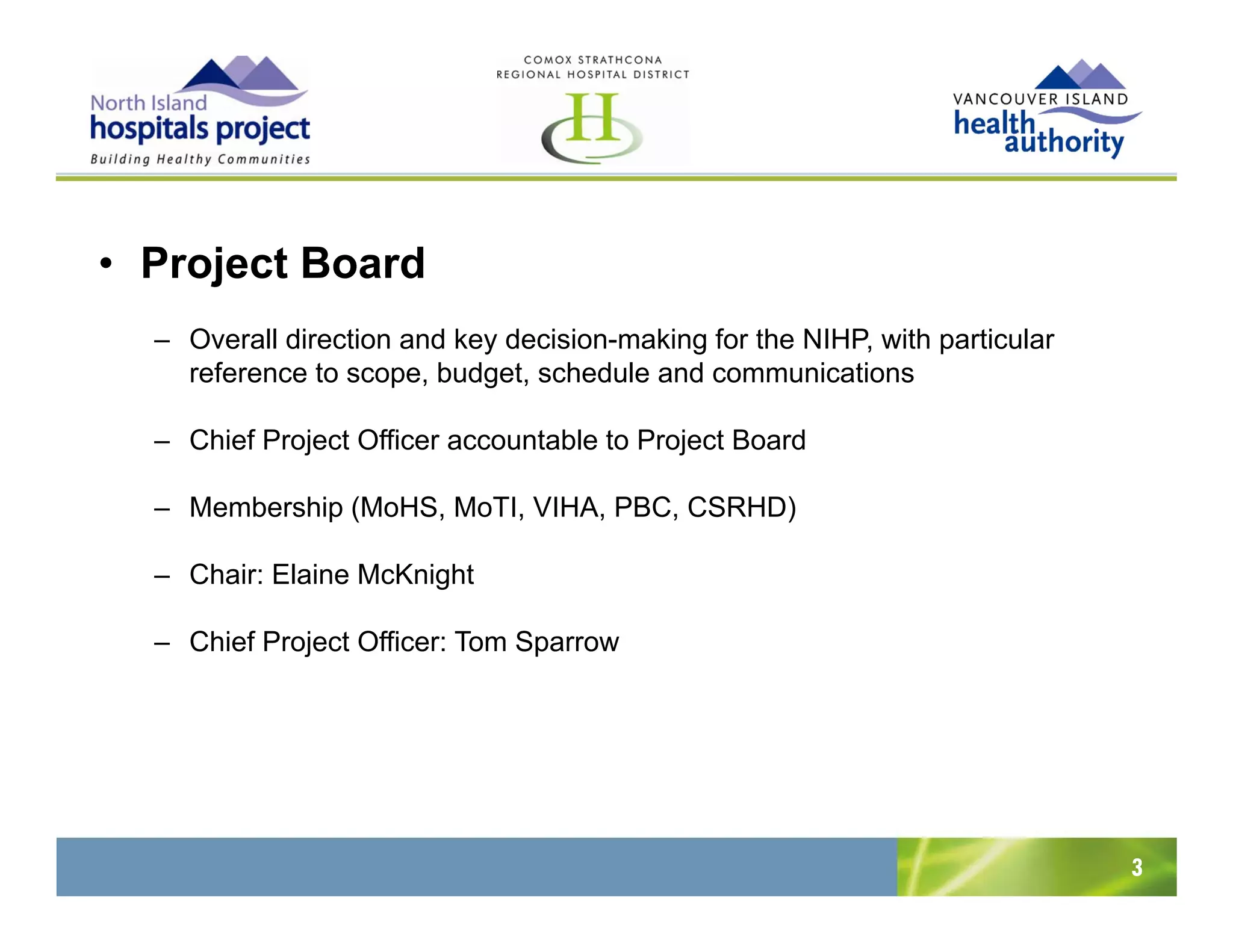 NIHP VIHA Board Presentation | PPT