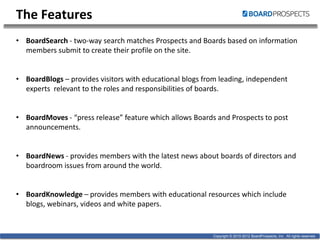 Board Prospects Overview | PPT