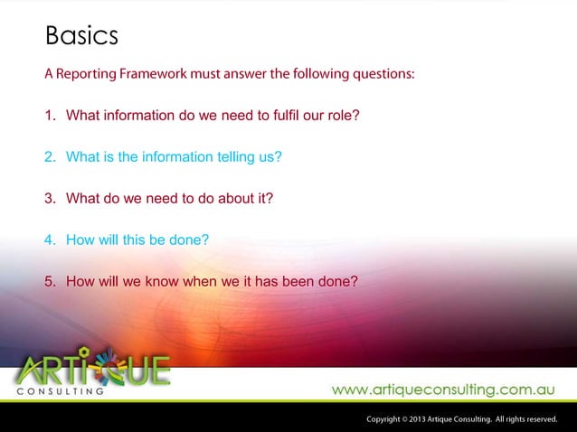 Board Reporting Framework - Engage your board members and keep them ...