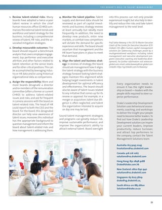 Board Role in Talent Management - Dake Business Review - March 2015 ...