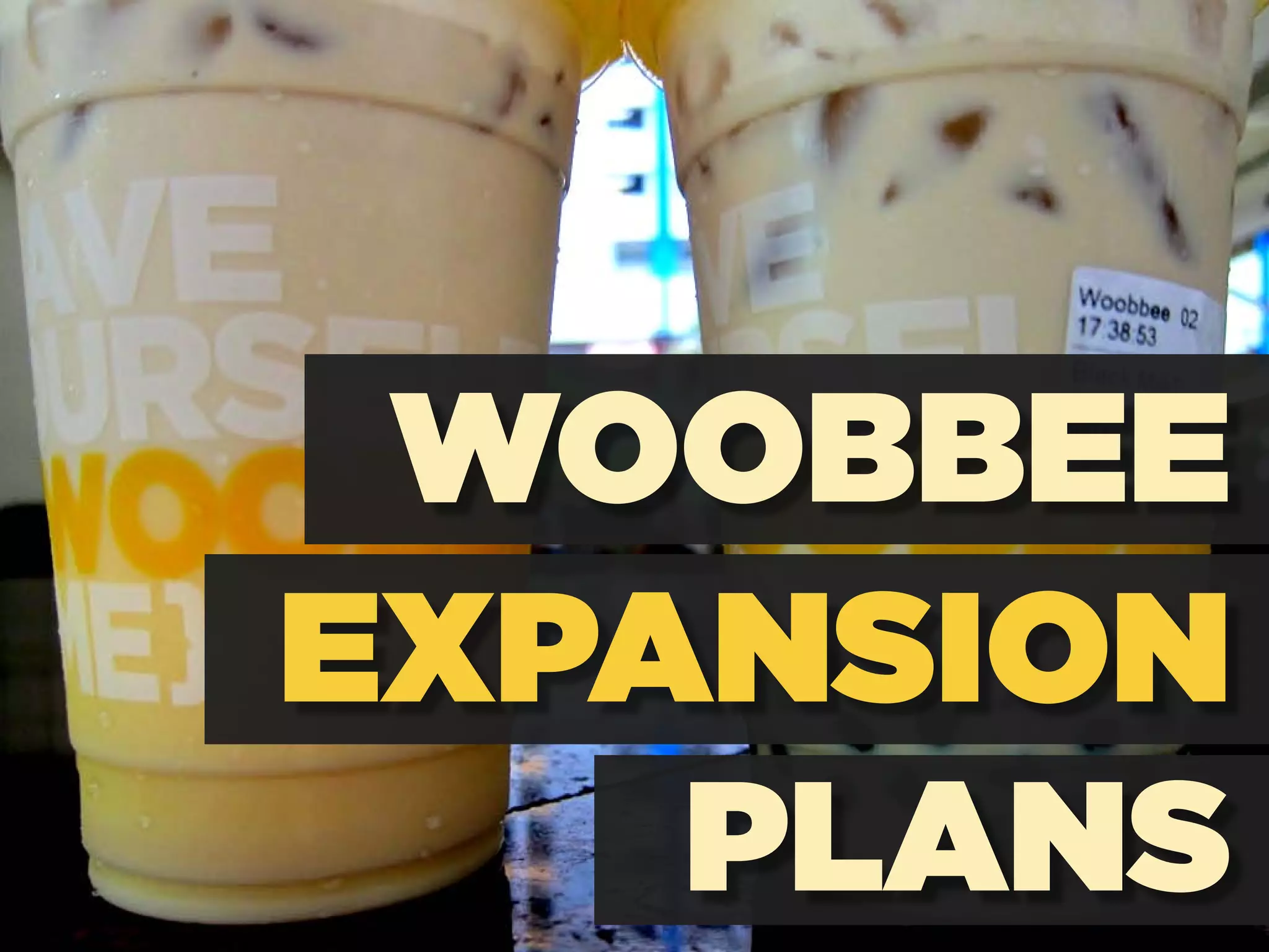Woobbee Bubble Tea Expansion Plan | PDF