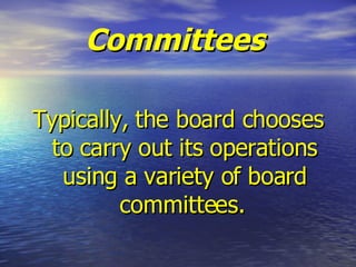 Boards And Governance Presentation | PPT | Non-Profit Organizations ...