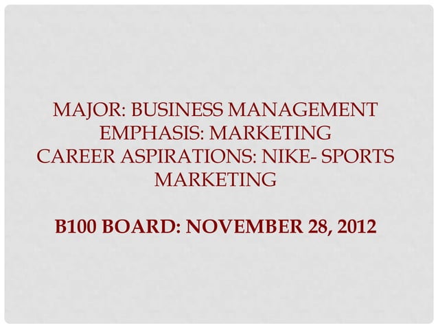 Business Orientation | PPTX