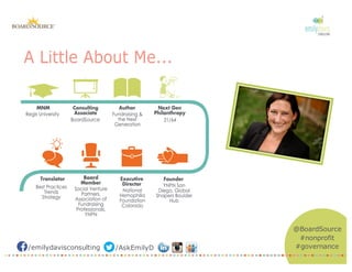 Building the Board Bench (BoardSource Webinar) | PPT