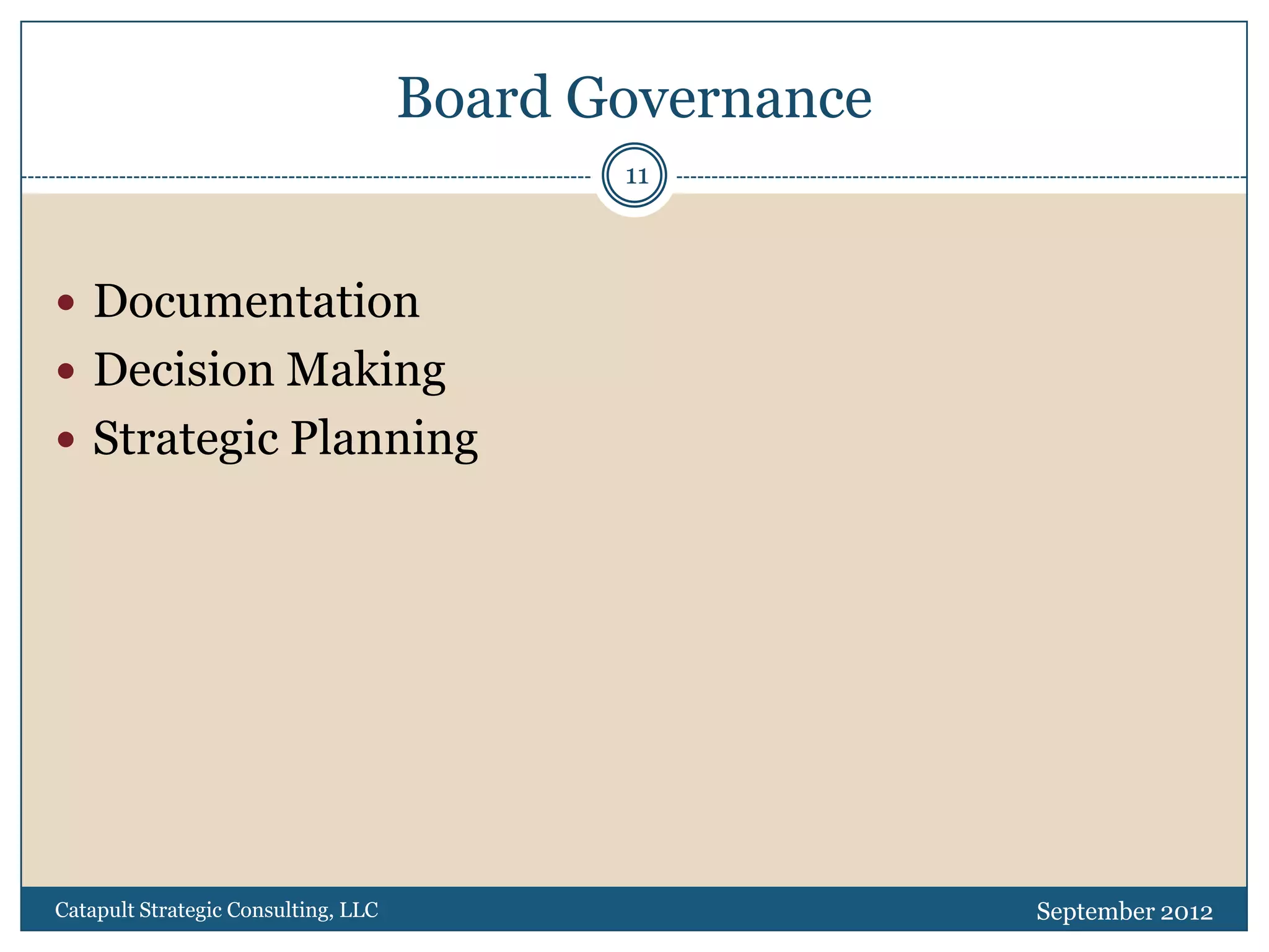 Board Training for Nonprofits | PPTX