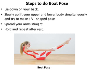 Boat pose | PPT