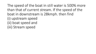 Boat and Stream practice set-1 ppt .pptx