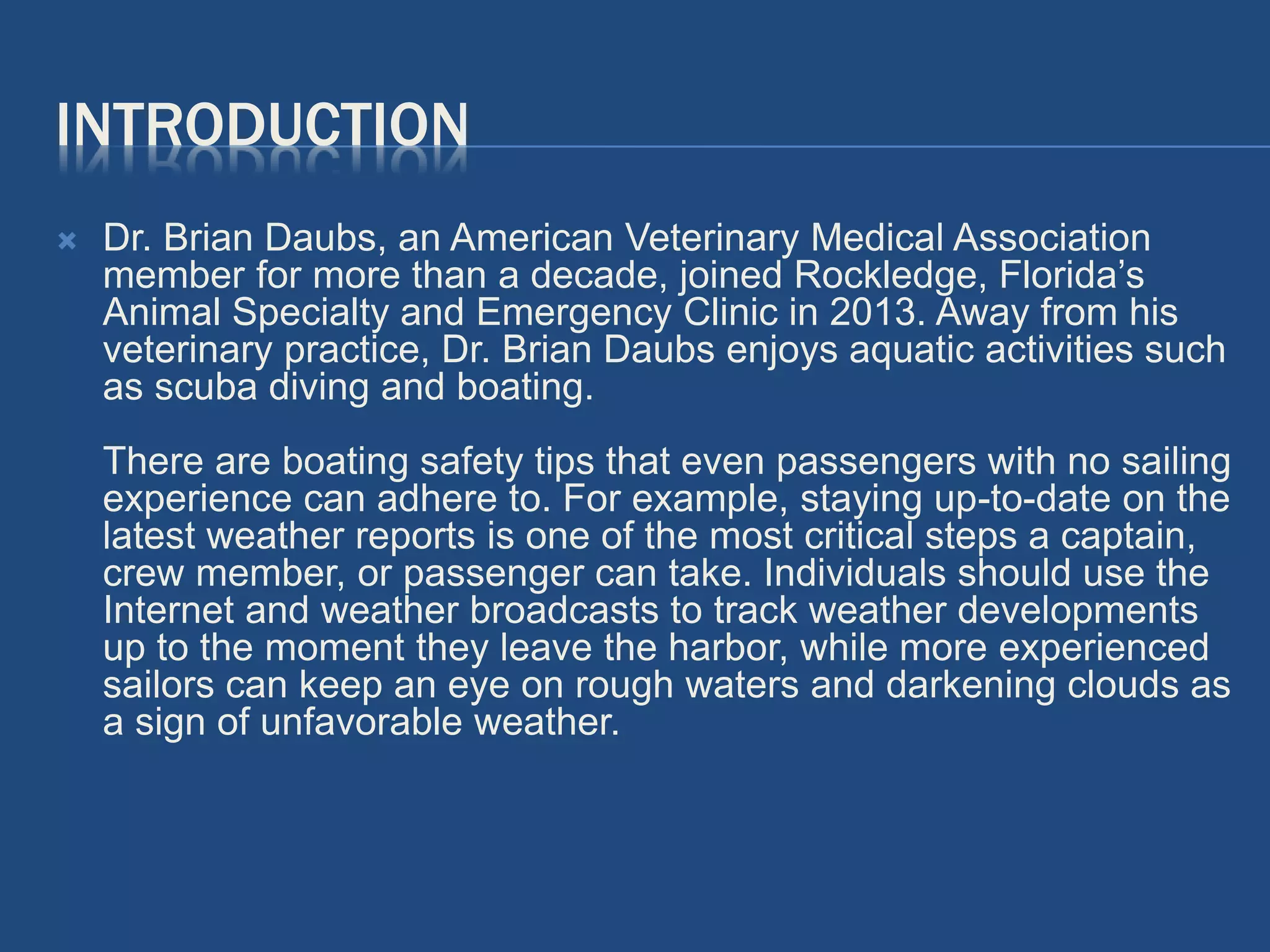 Boating Safety | PPT