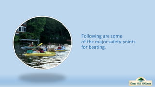 Boating Safety Tips for Kids | PPTX