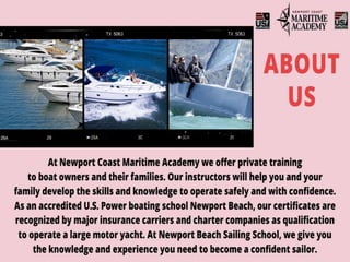 Boating School Newport Beach | PPT
