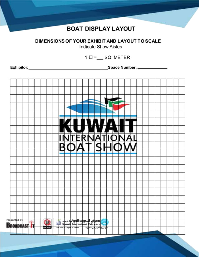 Boat layout to scale KIBS-KW | DOCX