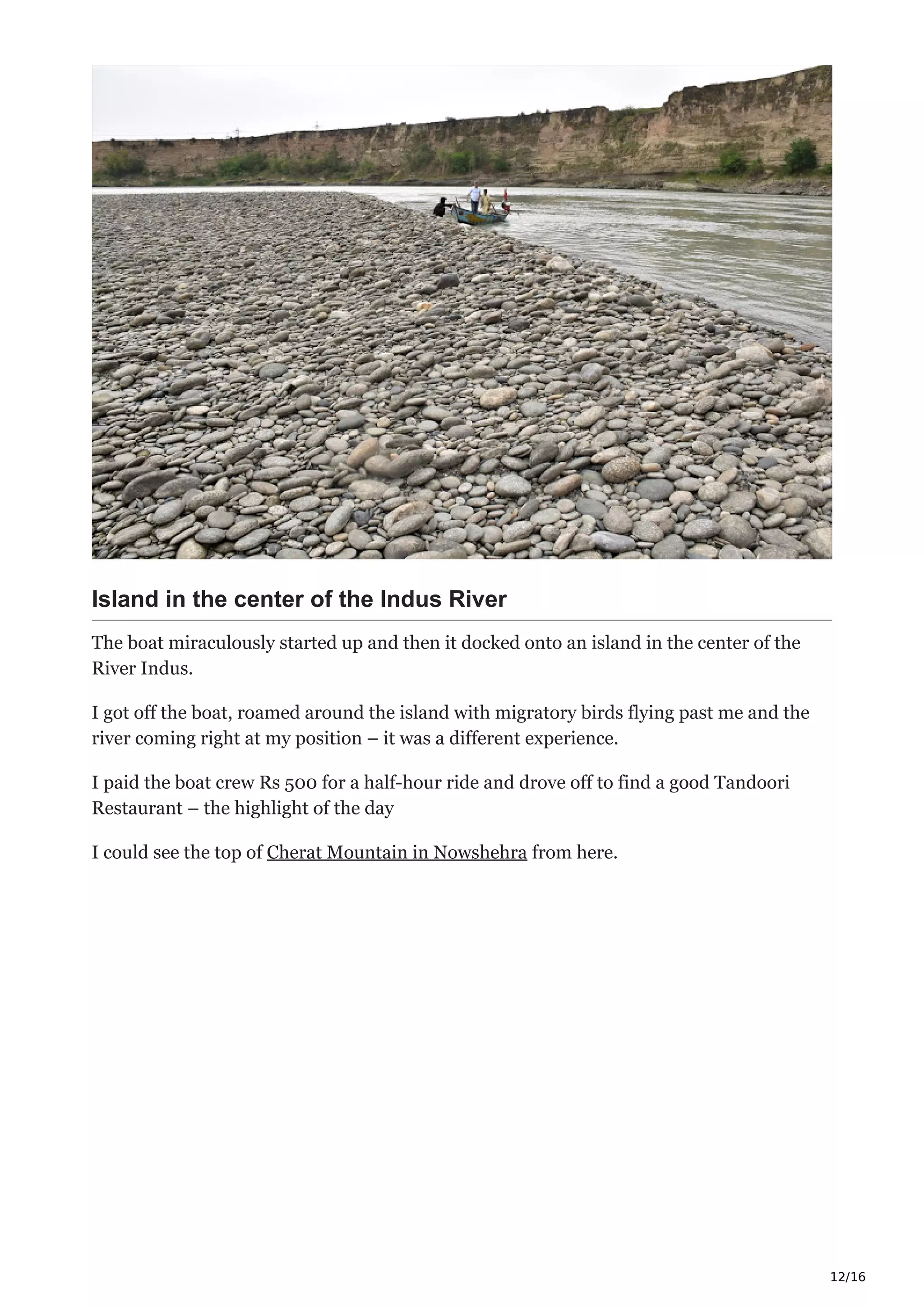 Boat ride at ghazi barotha dam attock | PDF