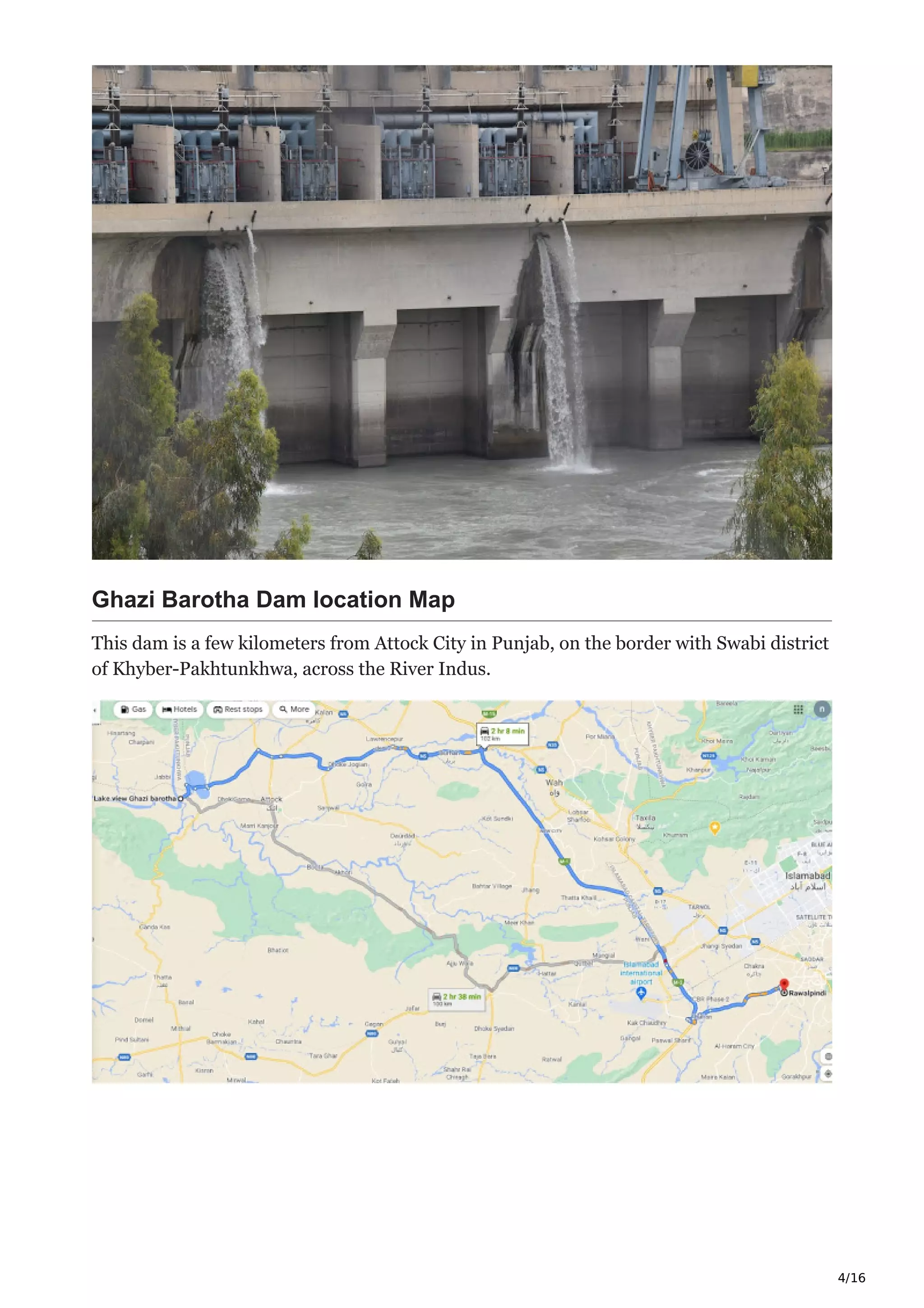 Boat ride at ghazi barotha dam attock | PDF