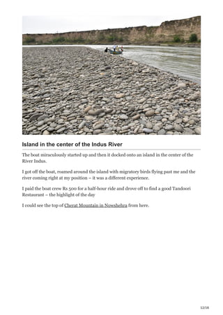 Boat ride at ghazi barotha dam attock | PDF