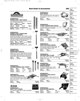 Boat seats catalog | PDF