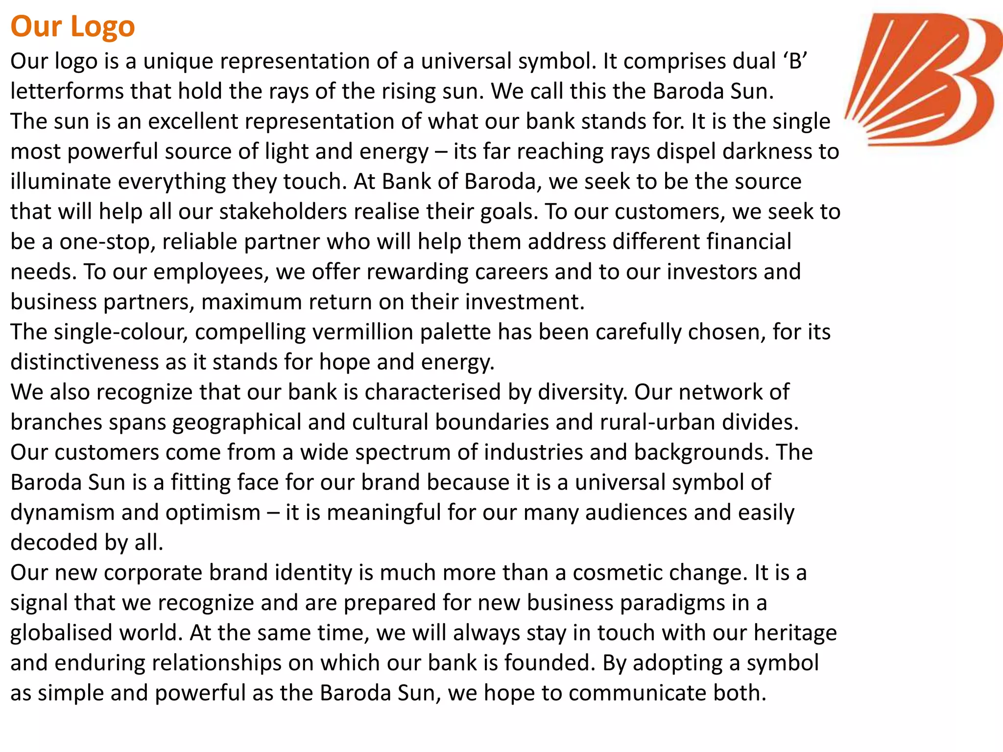 BANK OF BARODA ppt | PPTX