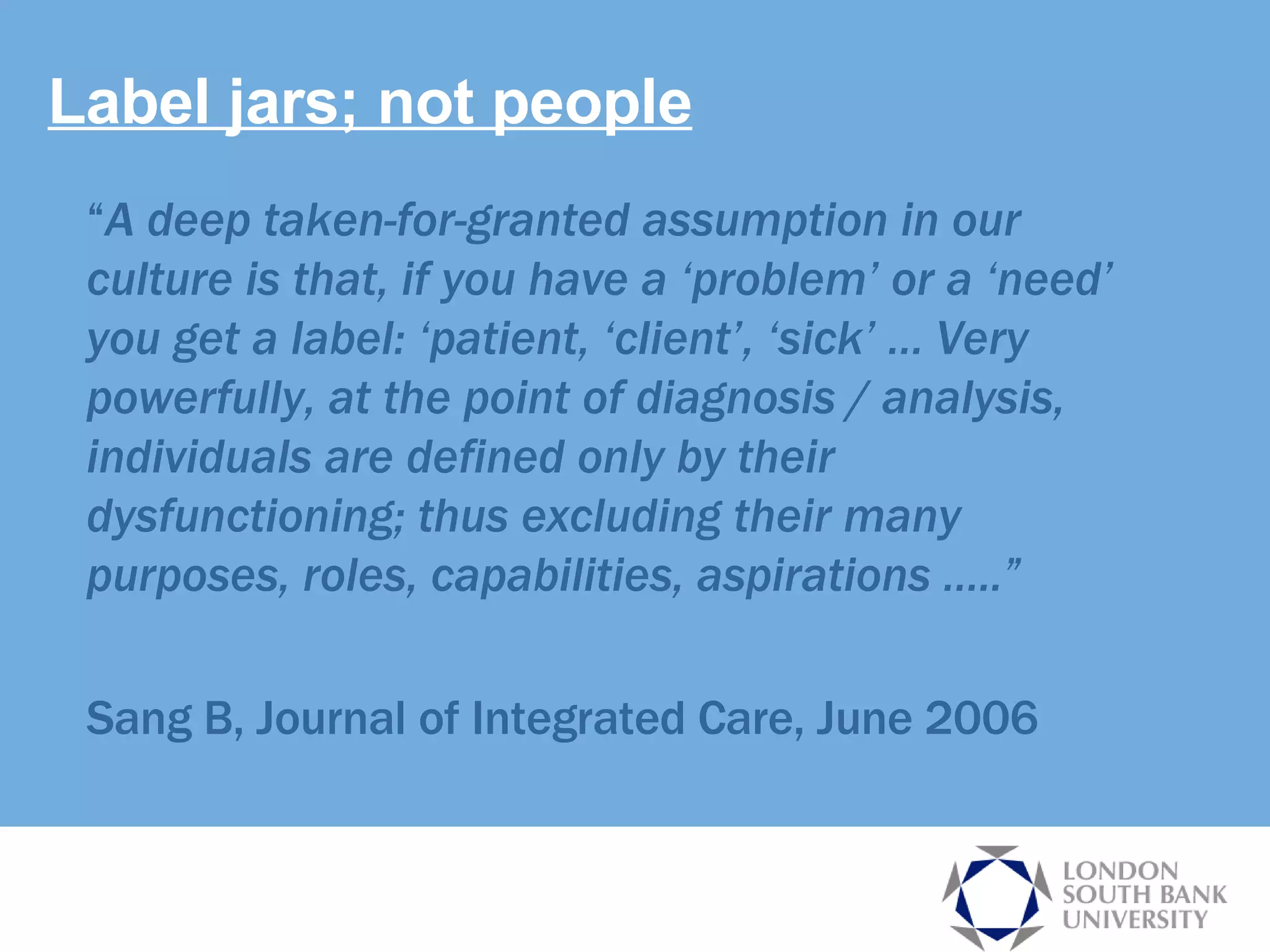 Bob Sang Presentation | PPT