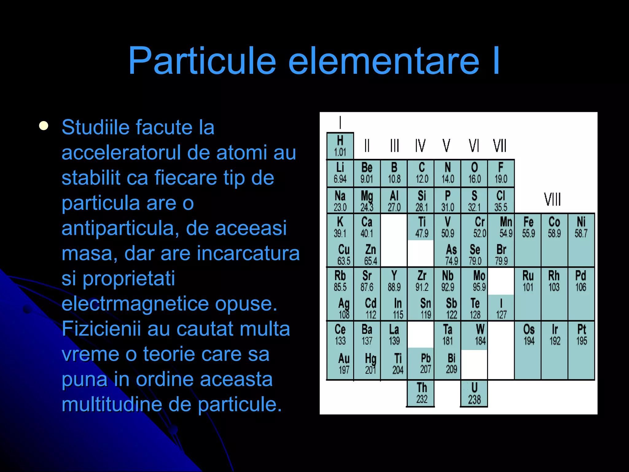 Bobanga Cristian Atomul Particula Uimitoare | PPT
