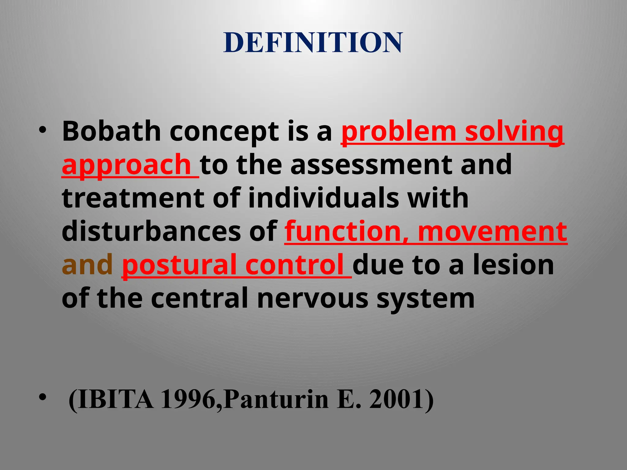 Bobath Approach in neurophysiotherapy,detail on bobath approach,note on ...