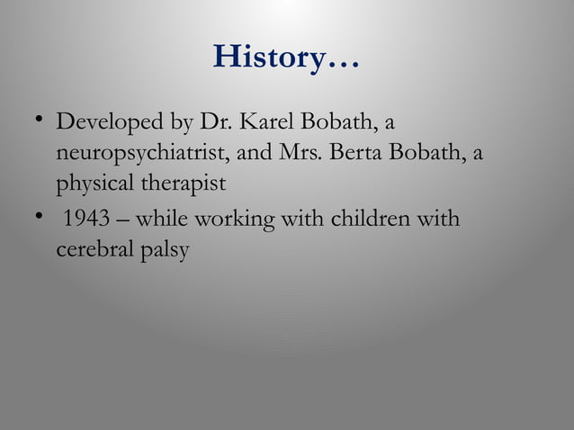 Bobath Approach in neurophysiotherapy,detail on bobath approach,note on ...