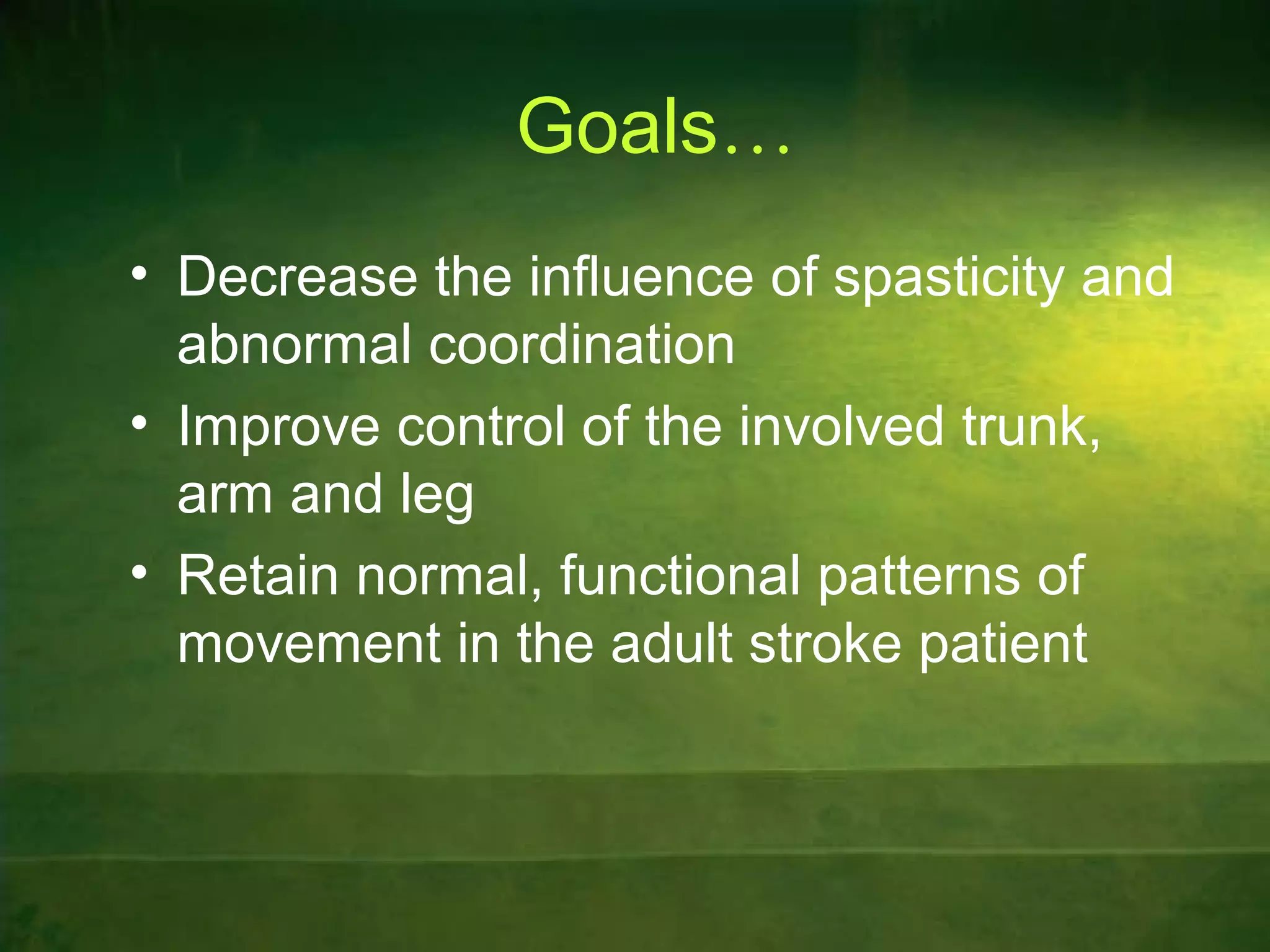 Bobath approaches | PPT