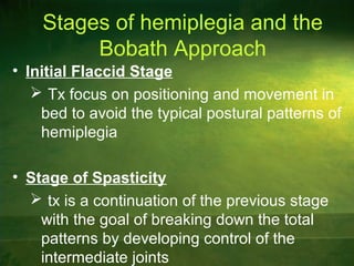 Bobath approaches | PPT