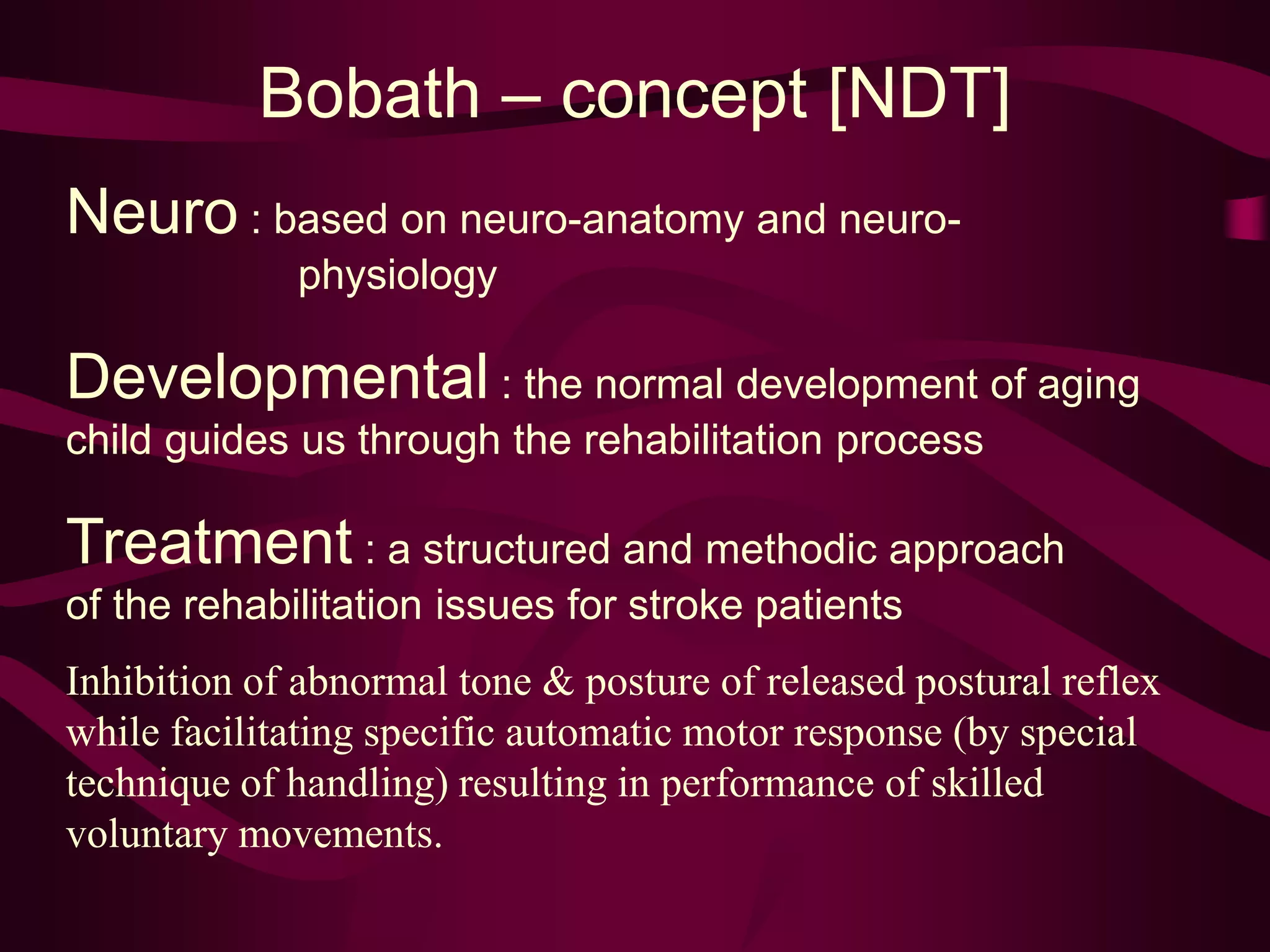 Bobath therapy.ppt