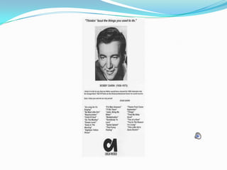 Bobby darin presentation | PPT
