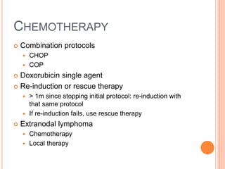 Lymphoma in Dogs | PPTX