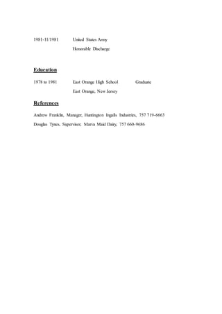 Bobby's resume | DOCX