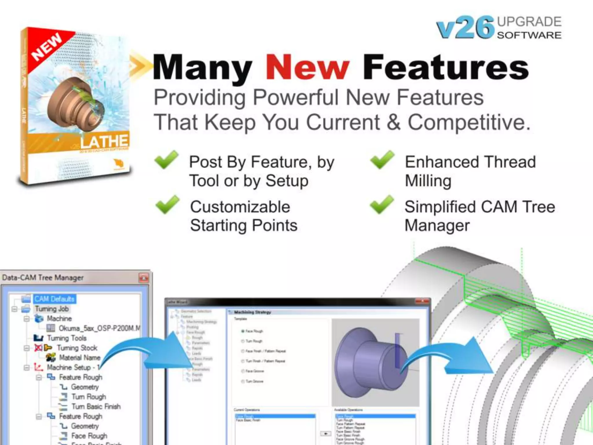 CAD-CAM CNC Software for Lathe Machining | PPTX