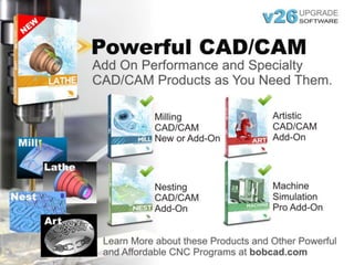 CAD-CAM CNC Software for Lathe Machining | PPTX