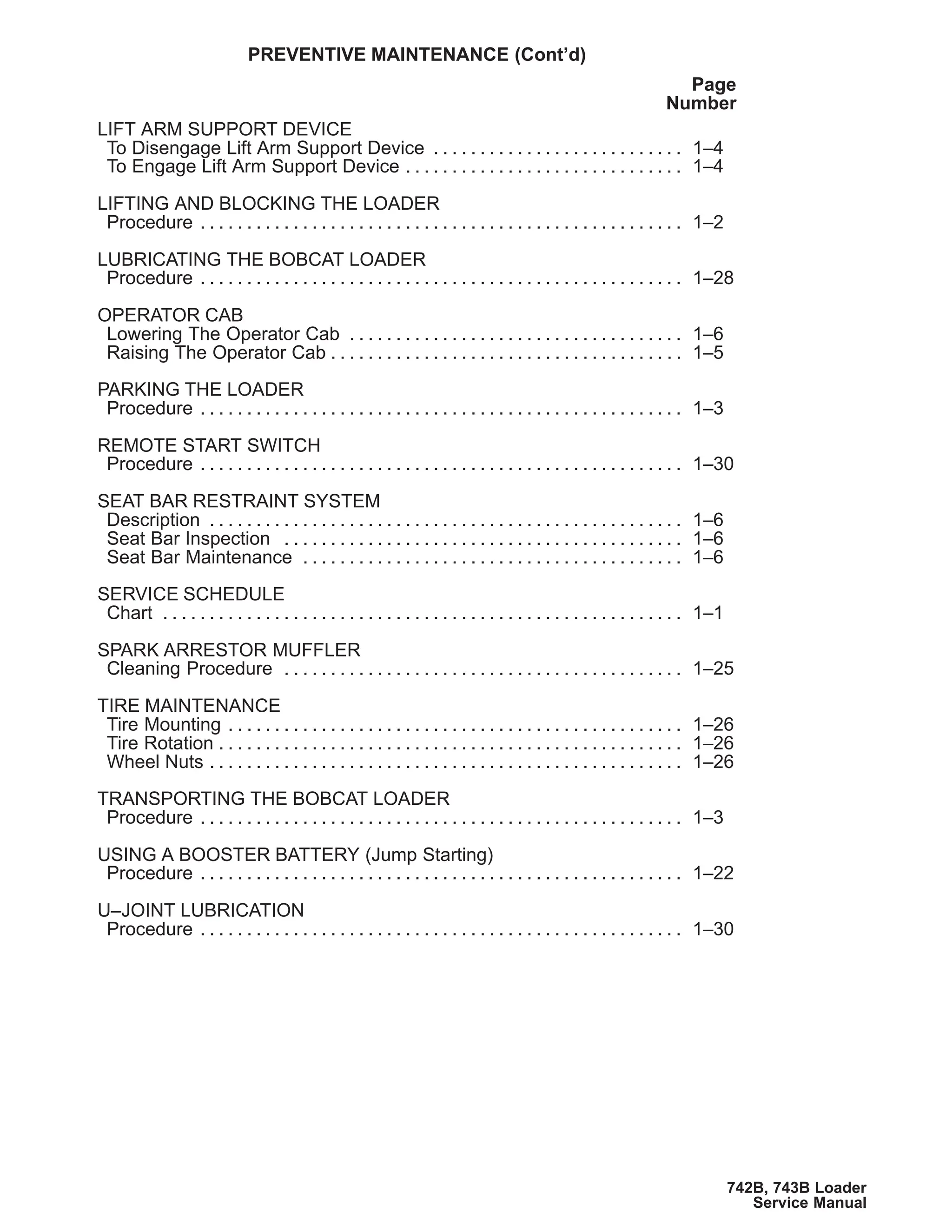 Bobcat 743B Skid Steer Loader Service Repair Manual.pdf