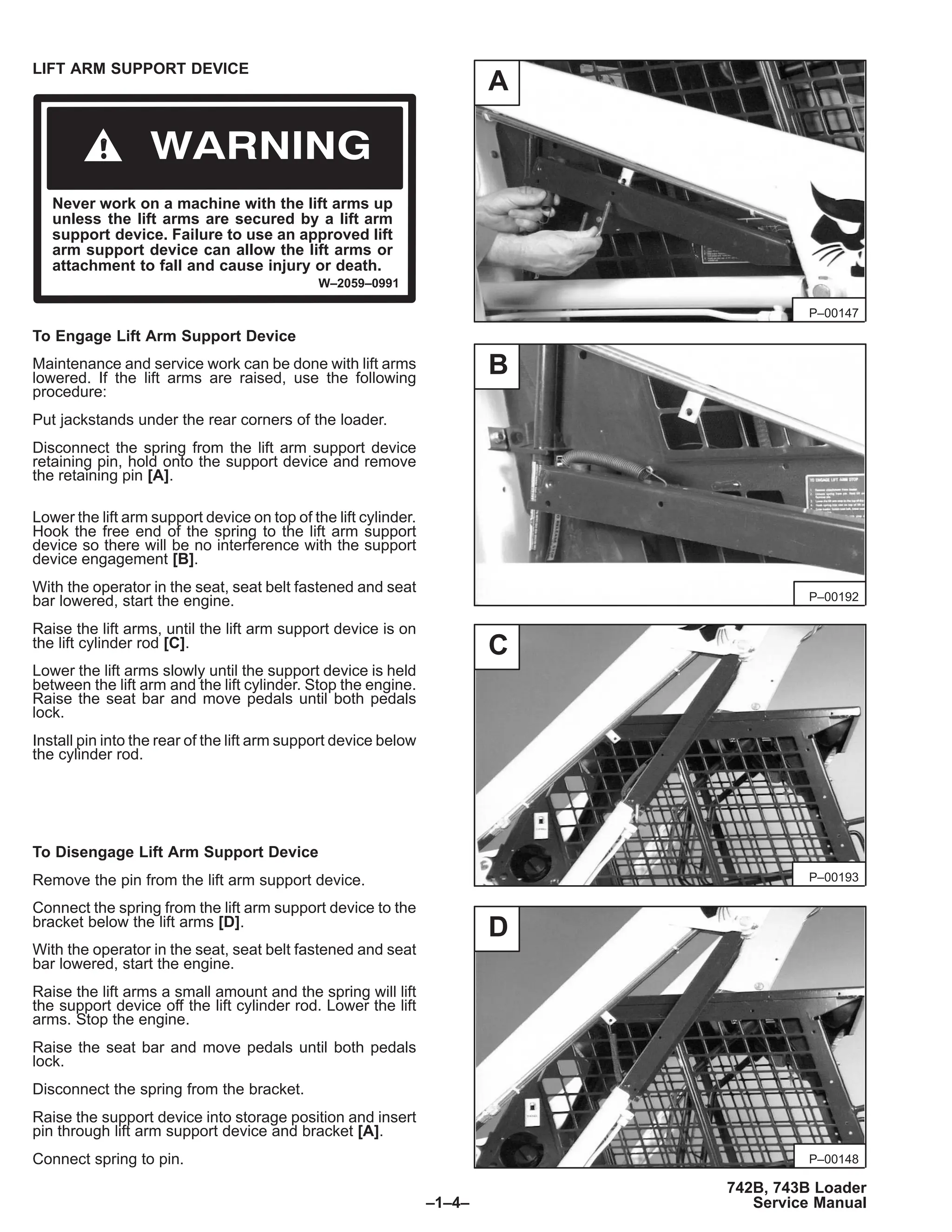 Bobcat 743B Skid Steer Loader Service Repair Manual.pdf