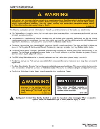 Bobcat 743B Skid Steer Loader Service Repair Manual.pdf