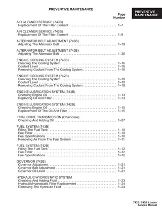 Bobcat 743B Skid Steer Loader Service Repair Manual.pdf