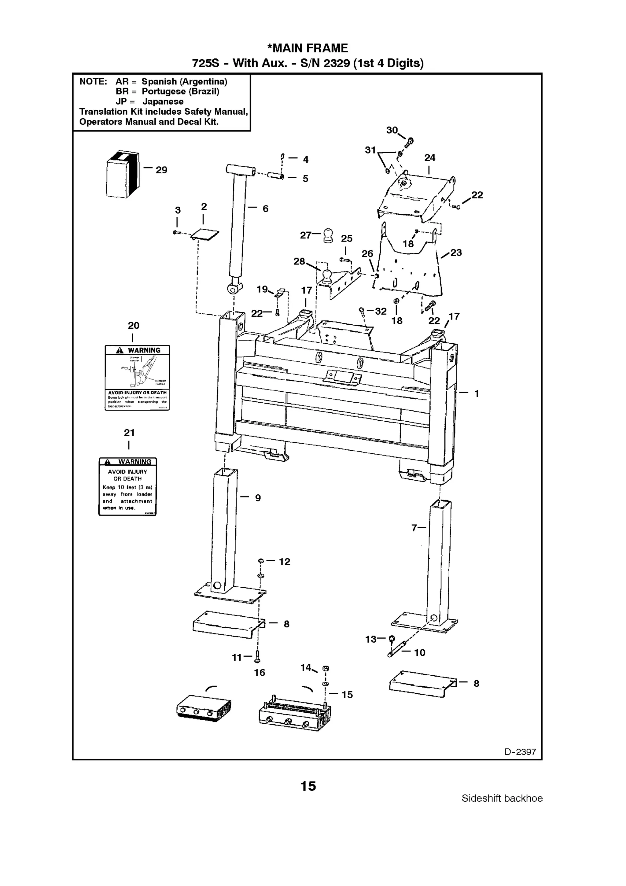 Bobcat 937 s sideshift backhoes service repair manual | PDF