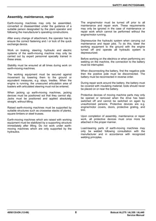 Bobcat AL440 Wheel Loader Service Repair Manual SN A01N11001 & above.pdf