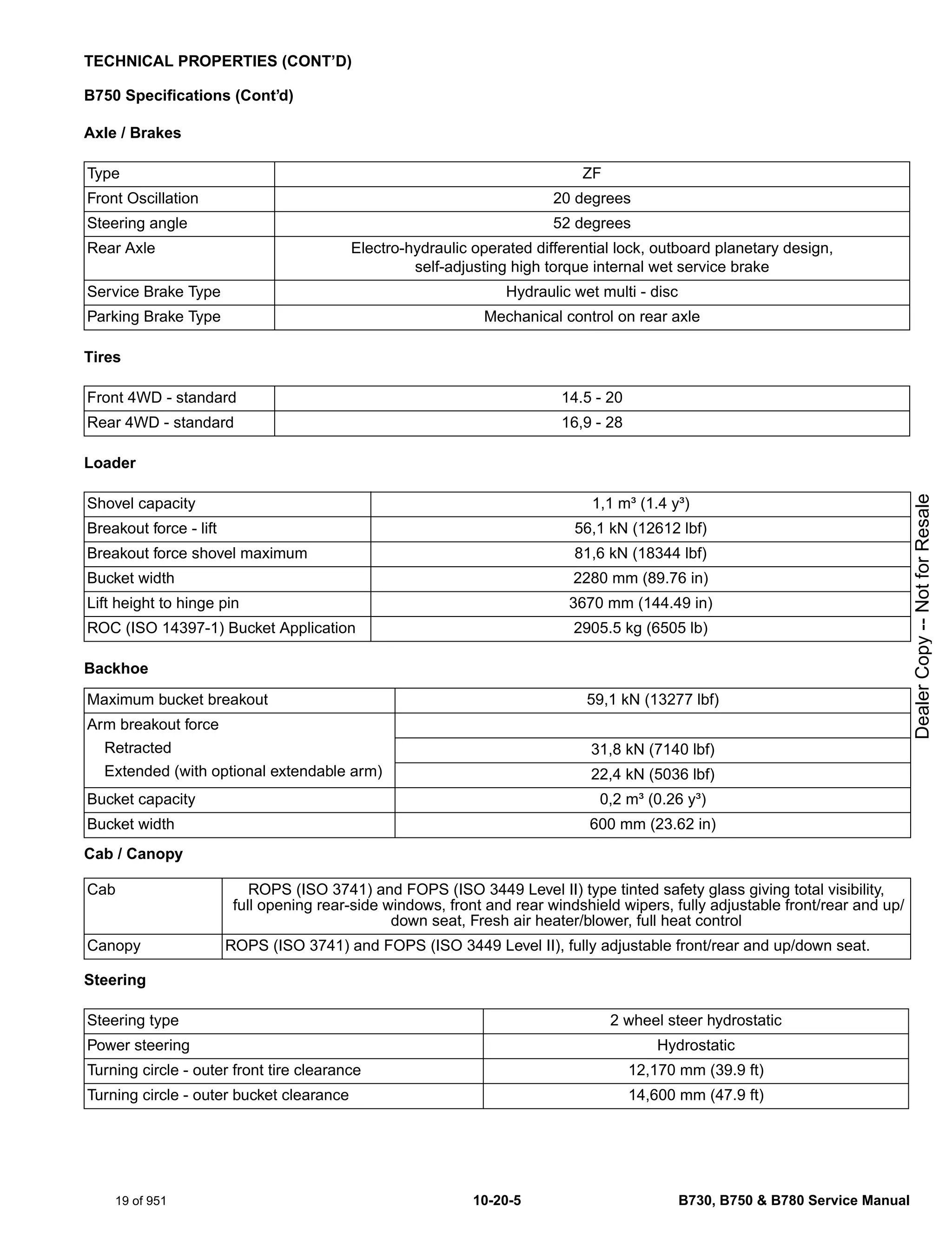 Bobcat b750 backhoe loader service repair manual (sn b45211001 and ...