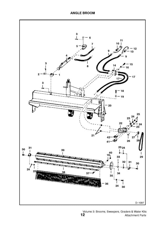 Bobcat brooms sweepers, graders, water kits attachments parts catalogue ...