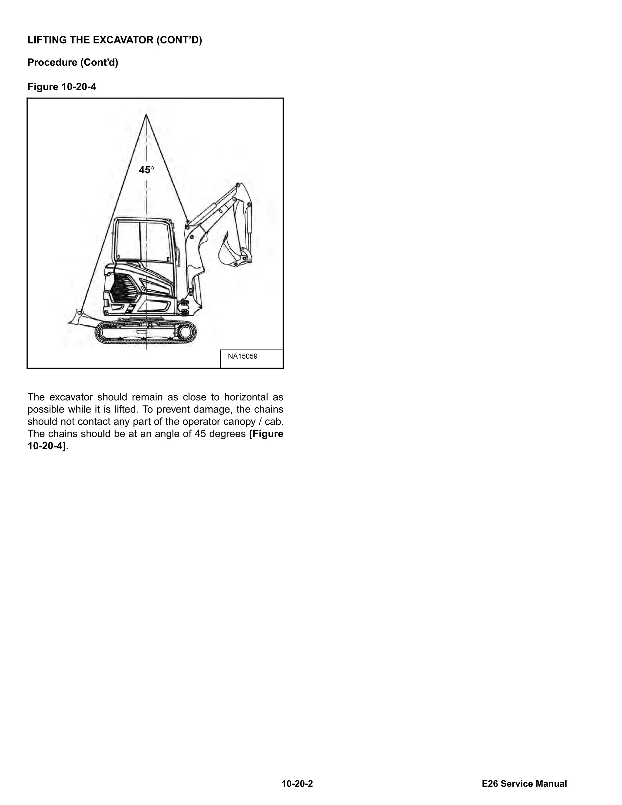 Bobcat e26 compact excavator service repair manual (sn b4 b811001 and ...